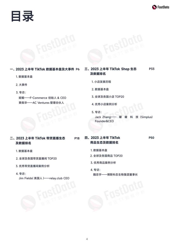 FastData：2023上半年TikTok生态白皮书（附下载地址） - 幸福的耗子-幸福的耗子