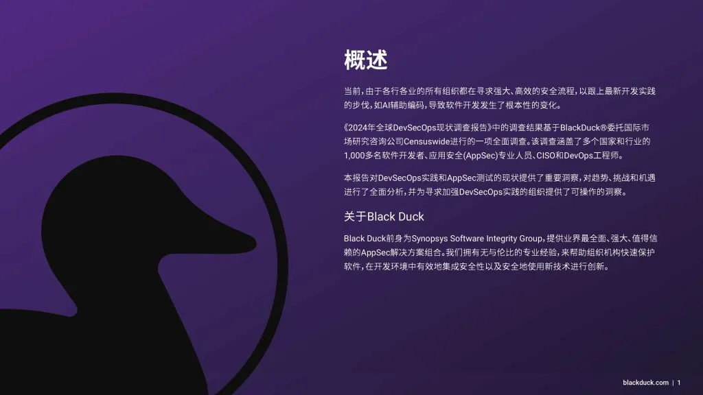 Black duck：2024年全球DevSecOps现状调查（附下载地址） - 幸福的耗子-幸福的耗子